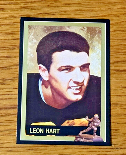 LEON HART 1991 The Heisman Collection #15 | eBay