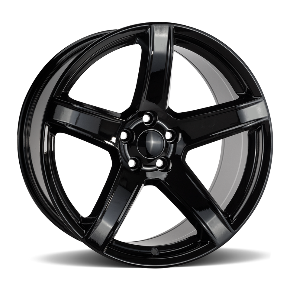 (4)20x11 Hellcat HC2 Style Wheels Gloss Black Rims Fit Challenger RWD ...