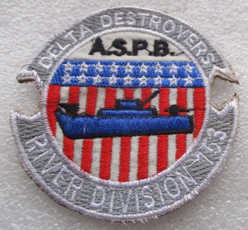 US NAVY RIVER DIVISION DELTA DESTROYERS VINTAGE ORIGINAL VIETNAM WAR ...