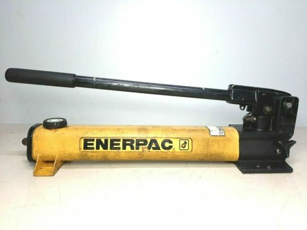 Enerpac P392 Hydraulic Hand Pump With Hose and Gauge 10000 PSI 2 Speed ...