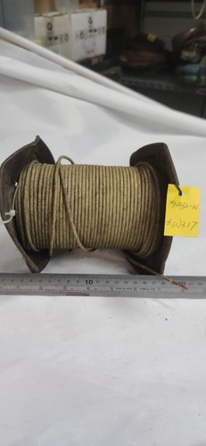 NOS #14ga WE Stranded Copper Waxed Cloth wire Nice for Power Cord 6M ...
