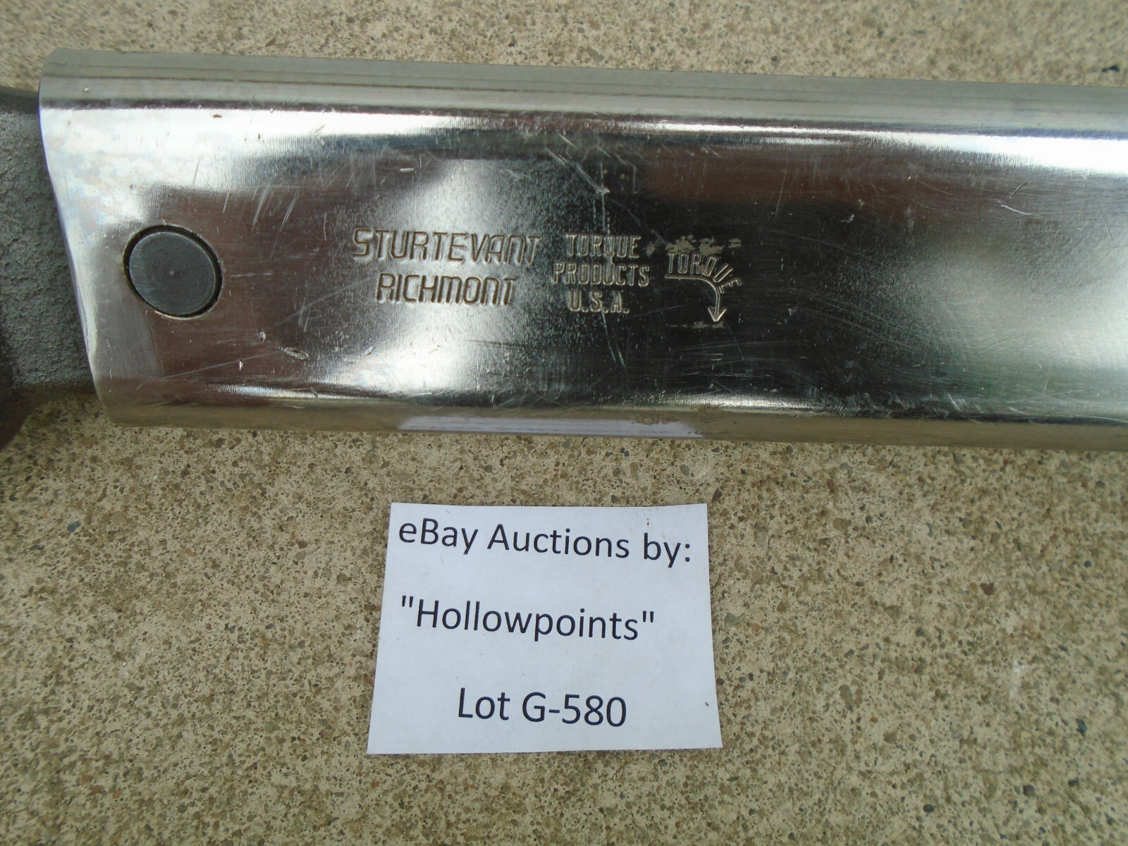 Sturtevant Richmont 6SDR600 USA 3/4" Drive Torque Wrench 100-600 Ft ...