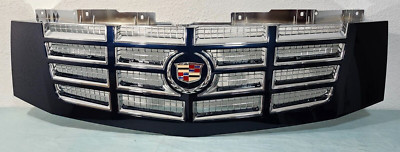 New OEM 2007 - 2014 Cadillac Escalade Complete Front Grille Assembly Dk ...