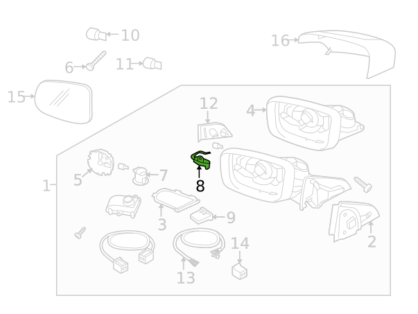 VOLVO XC60 MK1 Exterior Temperature Sensor 31217286 NEW OEM | eBay