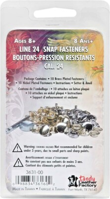 Easy-To-Do Line 24 Snaps & Setter By Tandy Leather 3631-00 | eBay