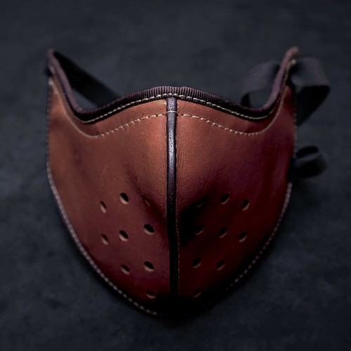 Punk Rivet Half Face Mouth Cover Hlaf Masks Breathable Motorcycle Biker ...