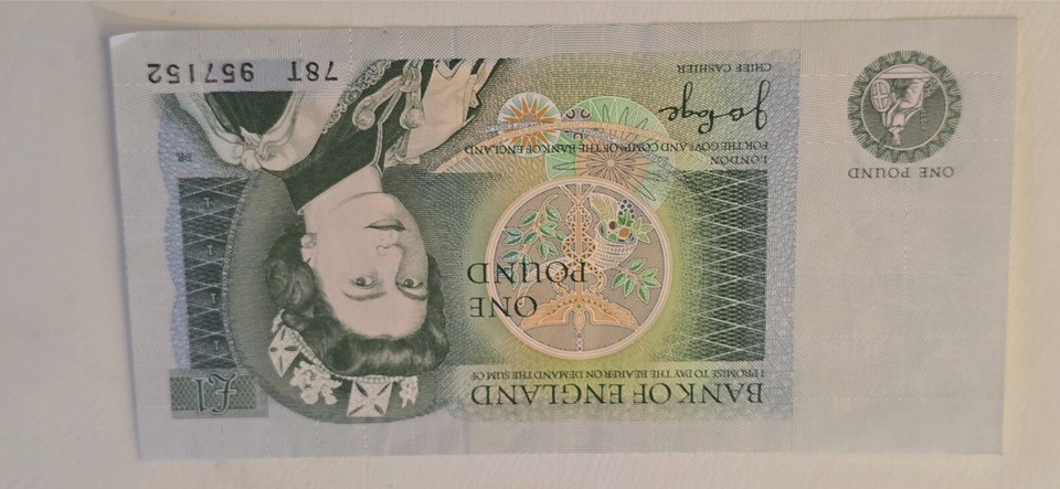 Four K £1 One Pound notes Excellent condition | eBay