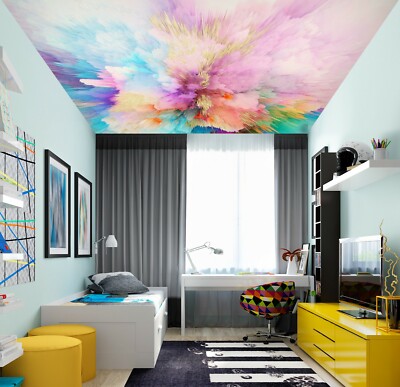 3D Pink Cloud 474 WallPaper Murals Wall Print Decal Wall Deco AJ ...