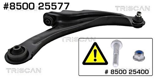 TRISCAN Track Control Arm For RENAULT Clio IV Zoe Grandtour 545046817R ...