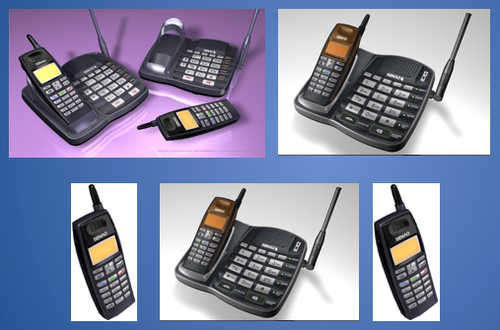 Cordless Phones Long Range up to 8000m handset, phone device with roof ...