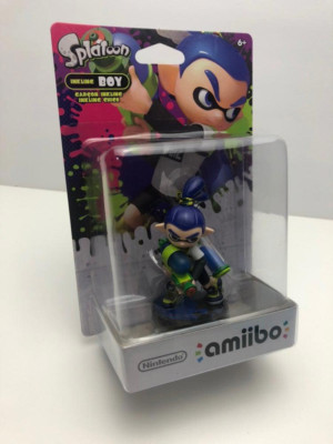 Nintendo Inkling Boy Splatoon Amiibo Figure | eBay
