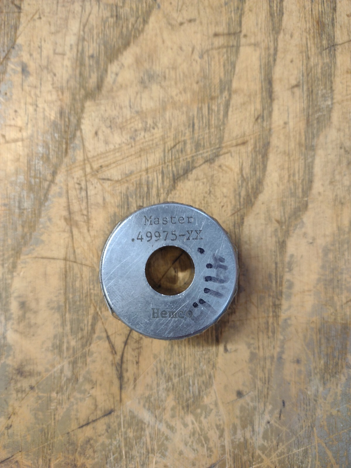 HEMCO 0.49975 XX DIA MASTER RING GAGE BORE SETTING 22JS1139-F13 | eBay