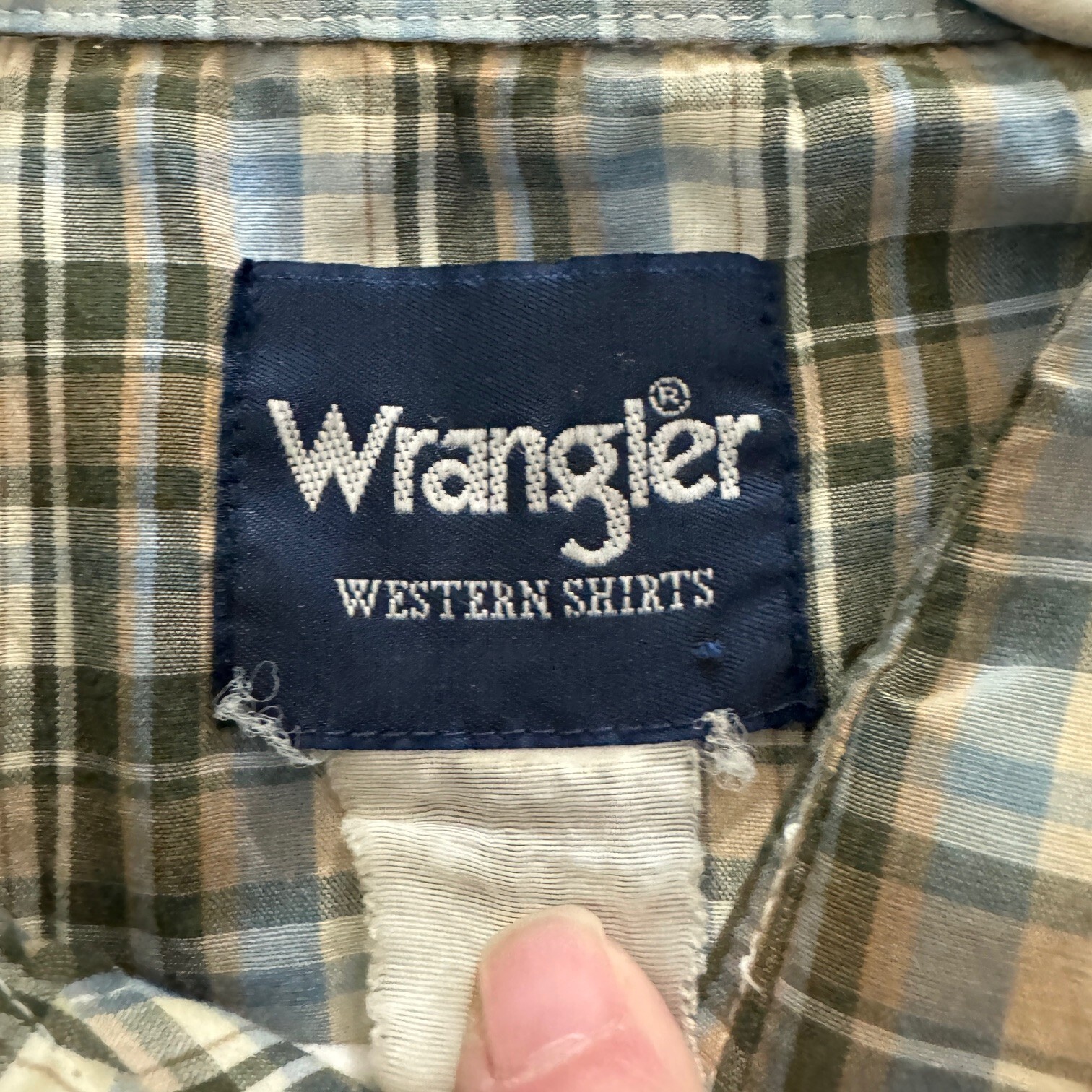 Wrangler Western Pearl Snap Shirt Mens 2XL Brown Plaid Cowboy Landman ...
