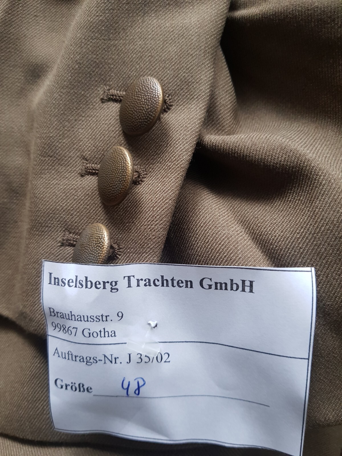 Damen Blazer Jacke / Uniform Kostüm Grösse 48 Bundeswehr Justiz Beamte ...