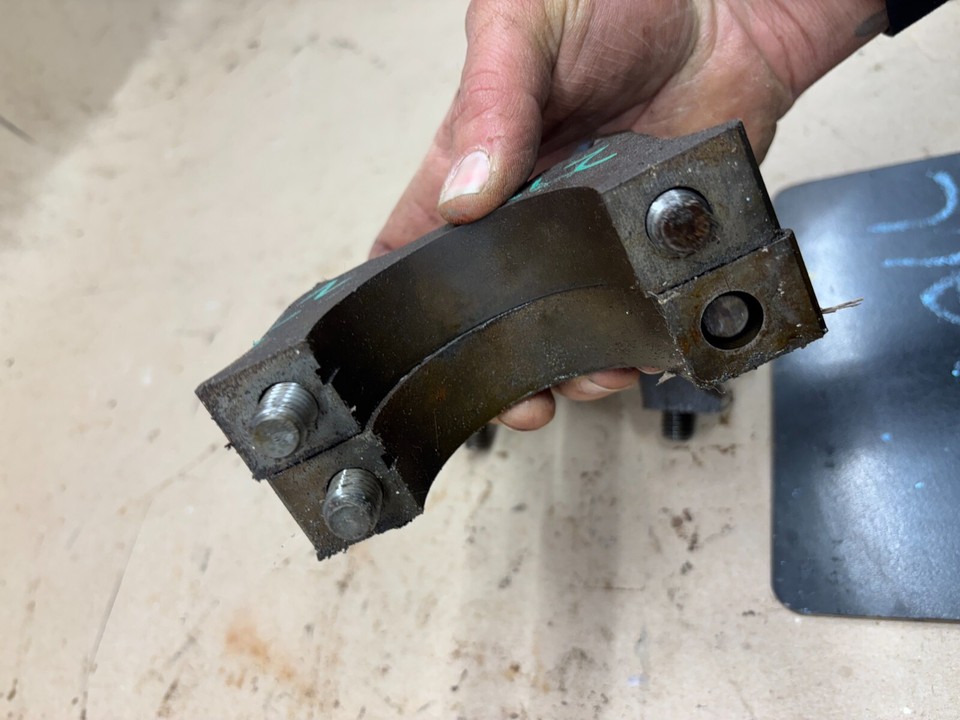 1956 1957 1958 FORD Y BLOCK ENGINE CRANKSHAFT MAIN CAPS 272 292 312 ...