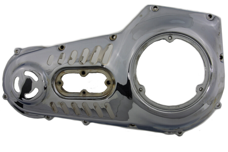 Vented Chrome Outer Primary Cover fits Harley Davidson | eBay