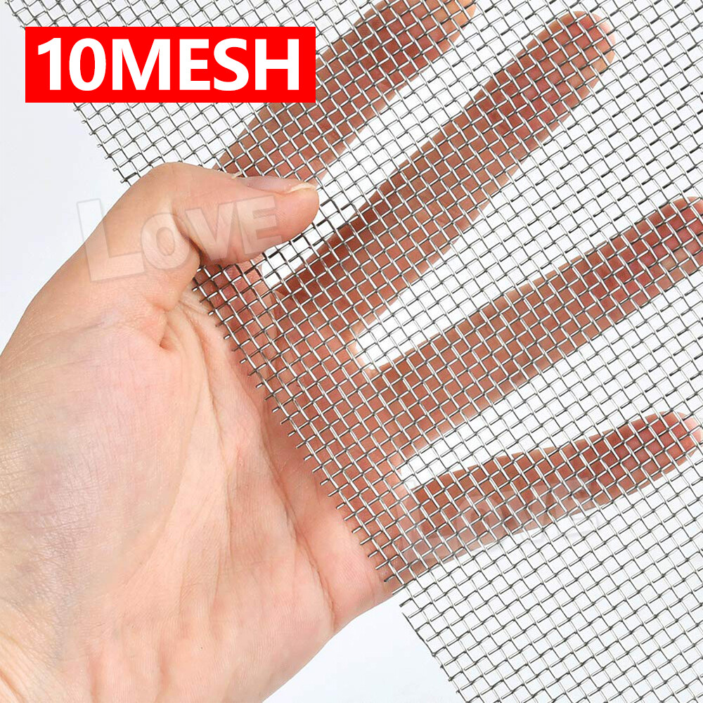 4/10/50 Mesh Stainless Steel Woven Wire Filtration Filter Screen Sheet ...