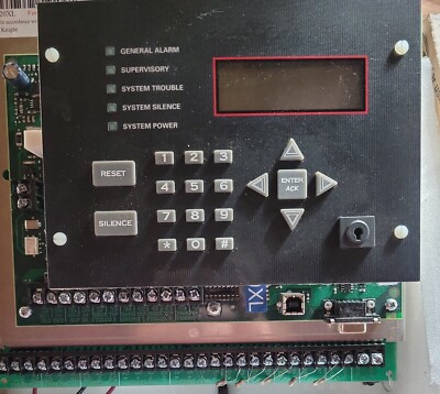 Silent Knight 5820XL Fire Alarm Panel Version 8.9 And V.7.1 EUC! | eBay