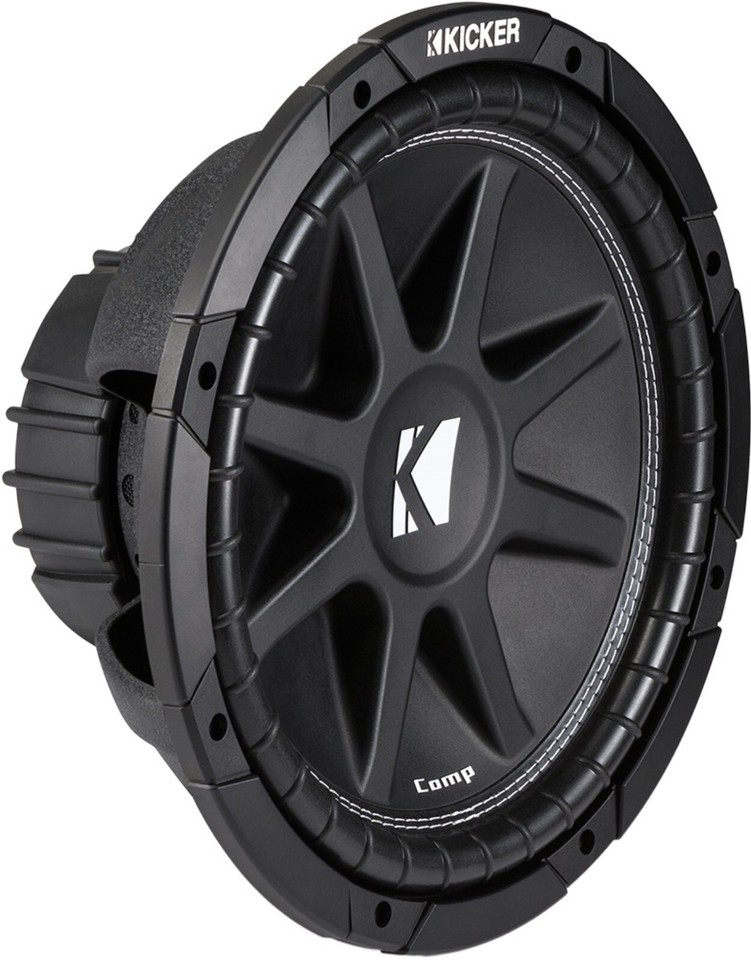 2 KICKER 43C124 CAR AUDIO 12" COMP SUBWOOFER 4-OHM C124 PAIR ...