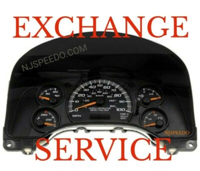 INSTRUMENT CLUSTER EXCHANGE FOR CHEVY EXPRESS GMC SAVANA 2007 DIESEL | eBay