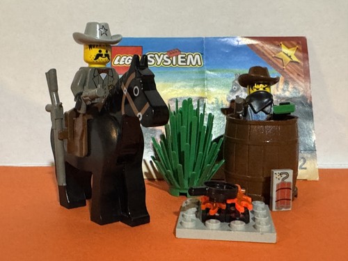 LEGO Western 6712-1 "Sheriff's Showdown" Complete Set ~ Minifigures ...