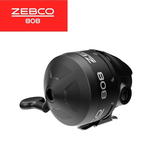 Zebco 808 Spincast Fishing Reel,Powerful All-Metal Gears, Quickset Anti ...
