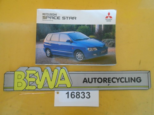 Mitsubishi Space Star Bedienungsanleitung Deutsch