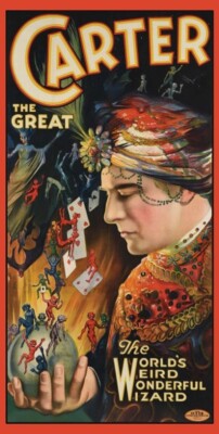Carter the Great Metal Advertising Sign | eBay