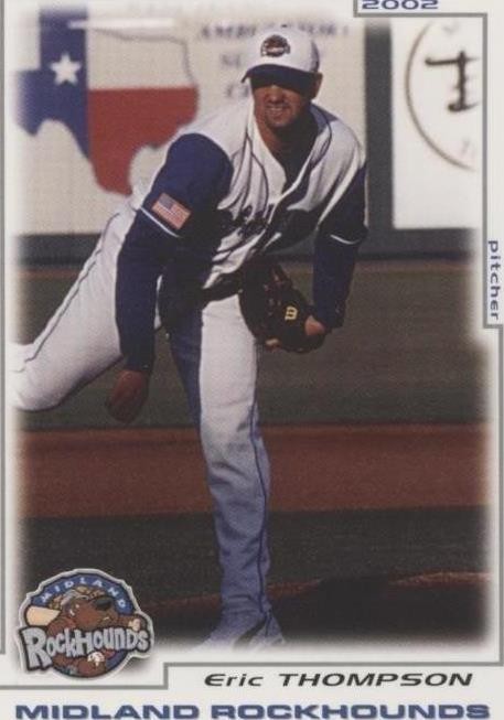 2002 Grandstand Midland RockHounds - Eric Thompson (RC) for sale online ...