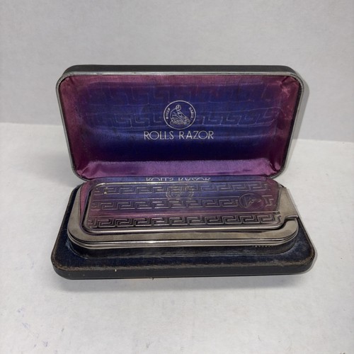 Vintage Rolls Razor Set in Original Case with Instructions | eBay