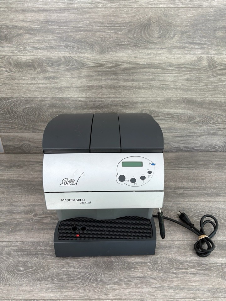 Solis Master 5000 Super-automatic Espresso Machine Switzerland TESTED ...