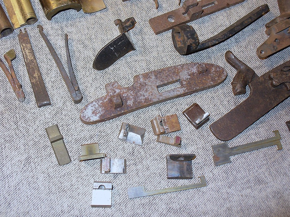 Mixed Lot Gunsmith Parts for Muzzleloader-Flintlock & Other Rifles ...