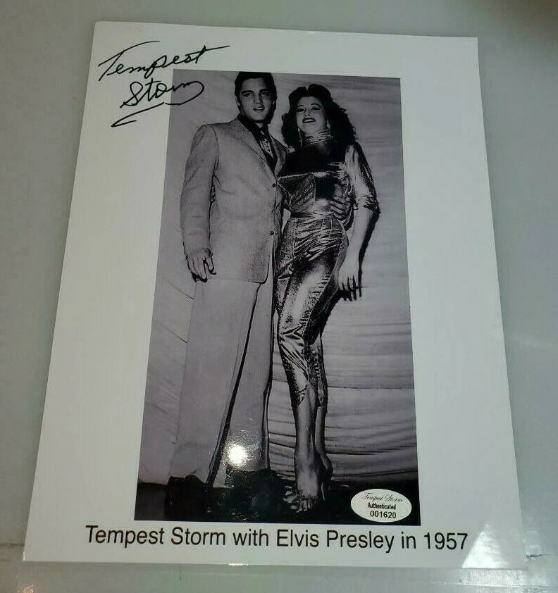 Tempest Storm Elvis