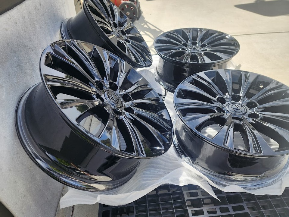 19” Lexus GX460 GX470 Wheels OEM Rims Gloss Black 2002~2023 | eBay
