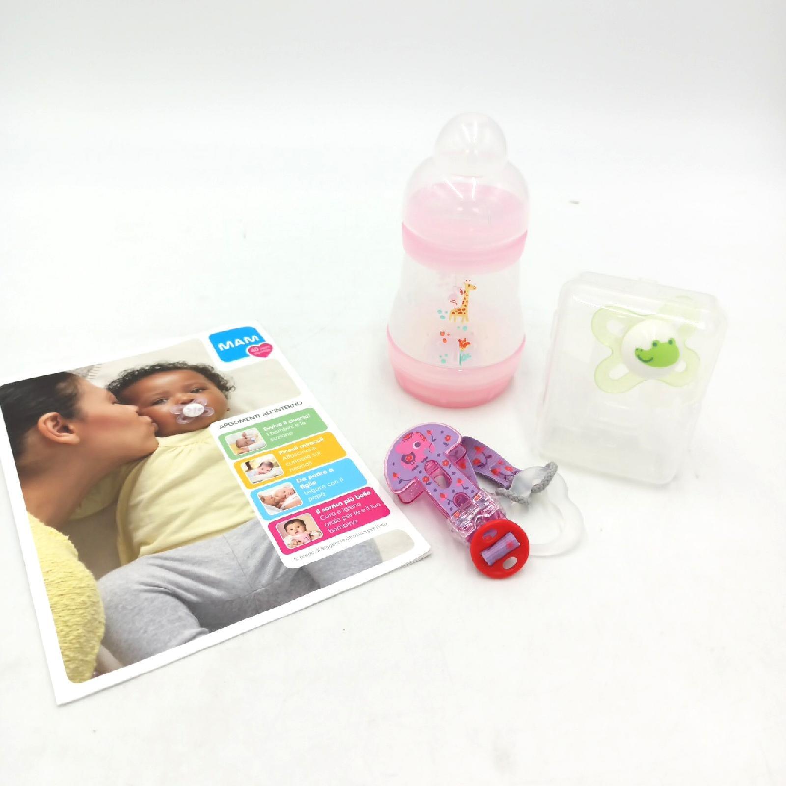 MAM Welcome Baby Starterset Mädchen Flasche Schnuller Geschenk | eBay