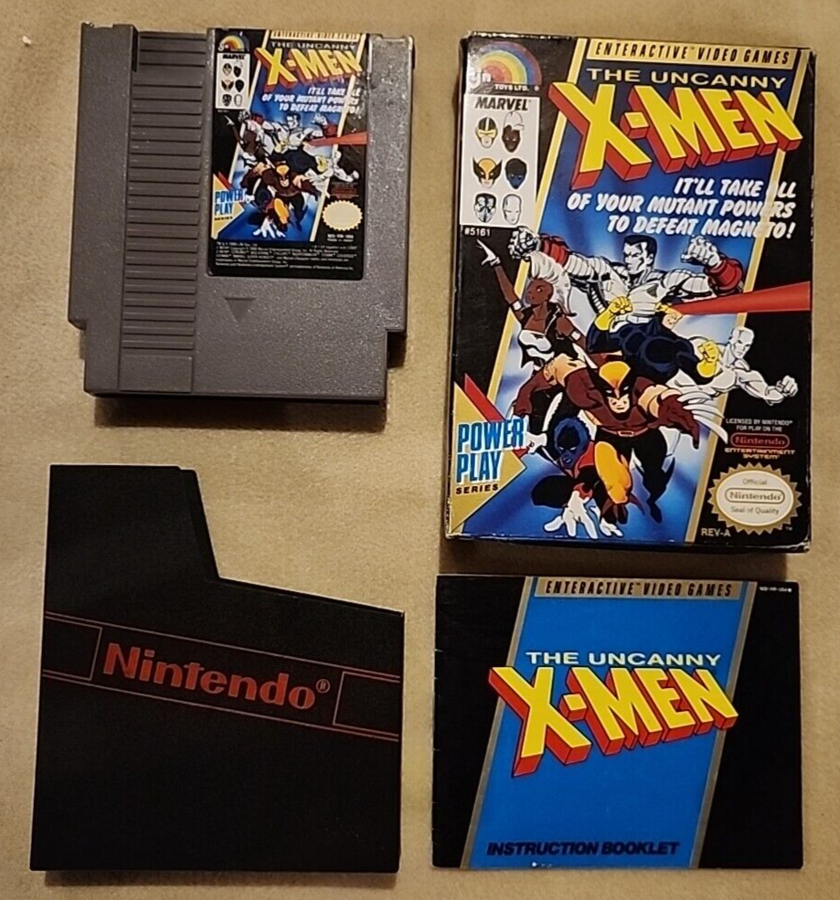 The Uncanny X-Men - Nintendo NES - Complete CIB - w/ Box Protector | eBay