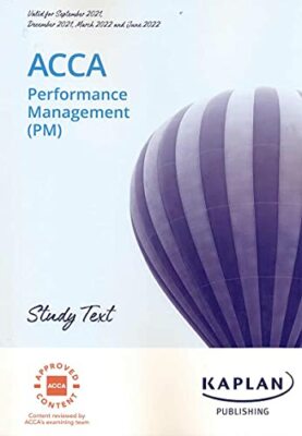 PERFORMANCE MANAGEMENT - STUDY TEXT by KAPLAN 1787408655 FREE Shipping ...