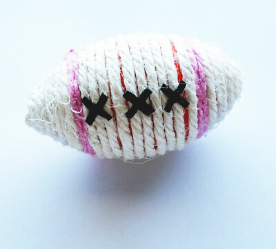 Football Dog Toy Sisal Rope Puppy Football Toy | eBay