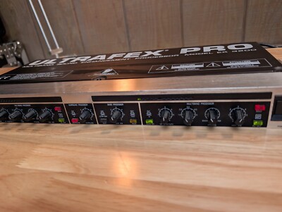 Behringer Ultrafex Pro Multiband Sound Enhancement Processor Model EX ...