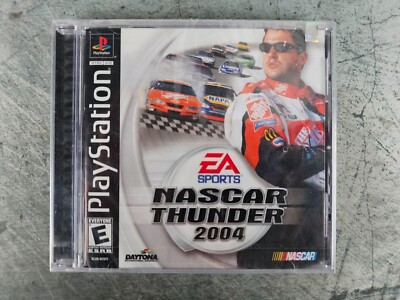 NASCAR Thunder 2004 Original Sony PlayStation PS1 PSOne SEALED CRACKED ...