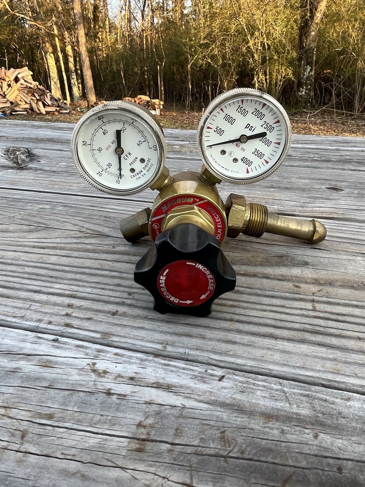 Lincoln Electric Magnum LIC-7901X Inert Gas Regulator 650L Pressure ...