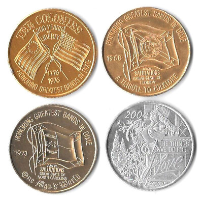 NEW ORLEANS MARDI GRAS, KREWE OF MID-CITY 4 Doubloons. 2F10.3 | eBay