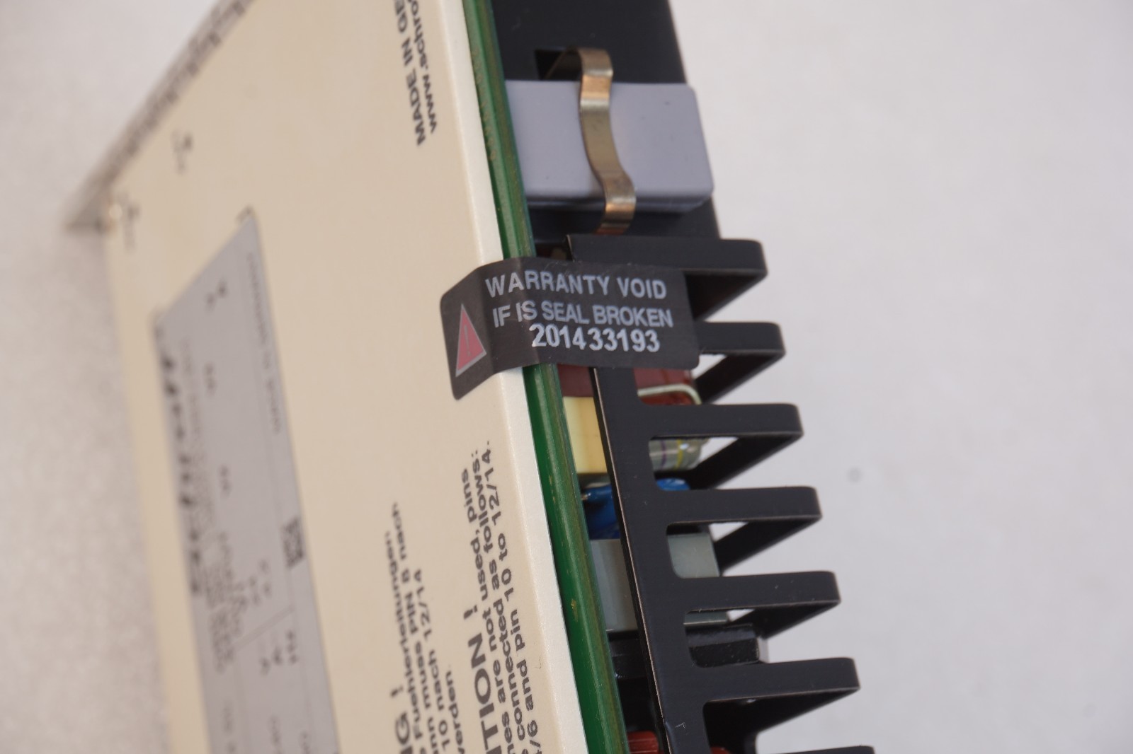 SCHROFF MAX 124 SL,13190061 24V POWER SUPPLY WORKING FREE SHIP | eBay