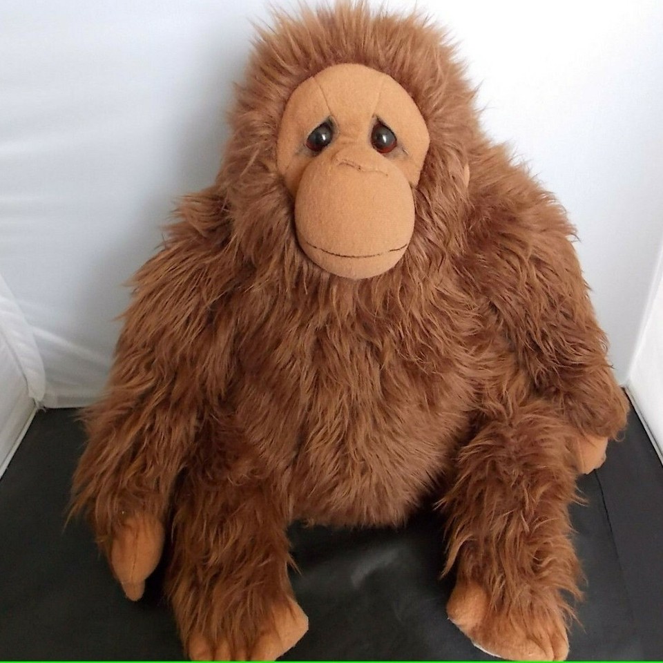 Clyde The Orangutan Lou Rankin Best Friends Plush Shaggy Monkey Ape 13 ...