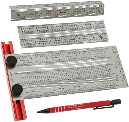 INCRA Marking Rule Set 6 in. | eBay