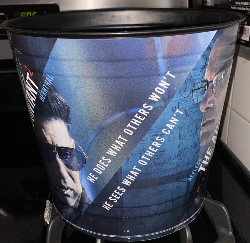 The Accountant 2 - Regal 9” Popcorn Bucket | eBay