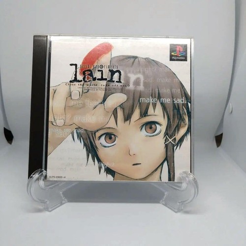 Serial Experiments Lain PS1 Play Station 1 Game Software Tested PIONEER ...