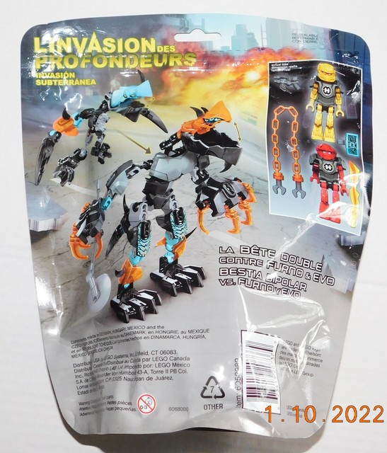 LEGO HERO Factory SPLITTER Beast vs. FURNO & EVO (44021) for sale ...