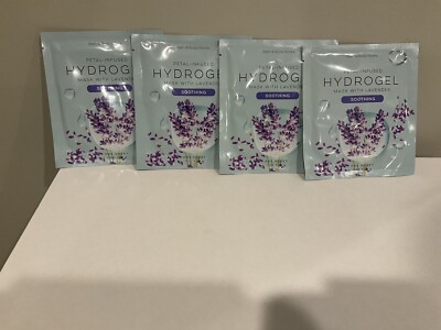 *4 PACK* Bath & Body Works FACE MASKS Hydrogel Soothing Mask with ...