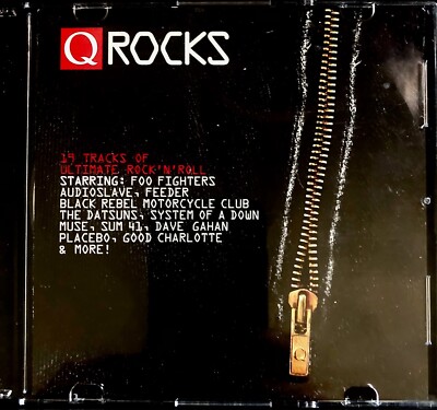 🔥Q ROCKS CD -"VARIOUS ARTISTS"-UNPLAYED-FOO FIGHTERS, SOAD, BRMC, SUM ...